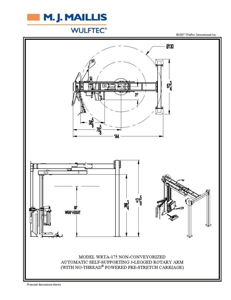Automatic Machine Drawings - SWS Packaging
