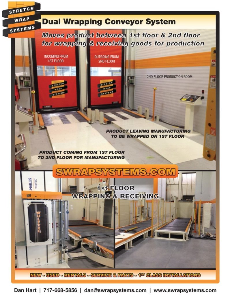 45 - Dual Wrapping Conveyor System - SWS Packaging