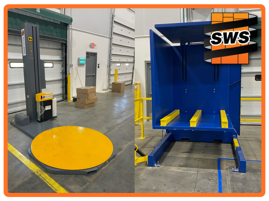 Semi-Automatic Stretch Wrappers - SWS Packaging