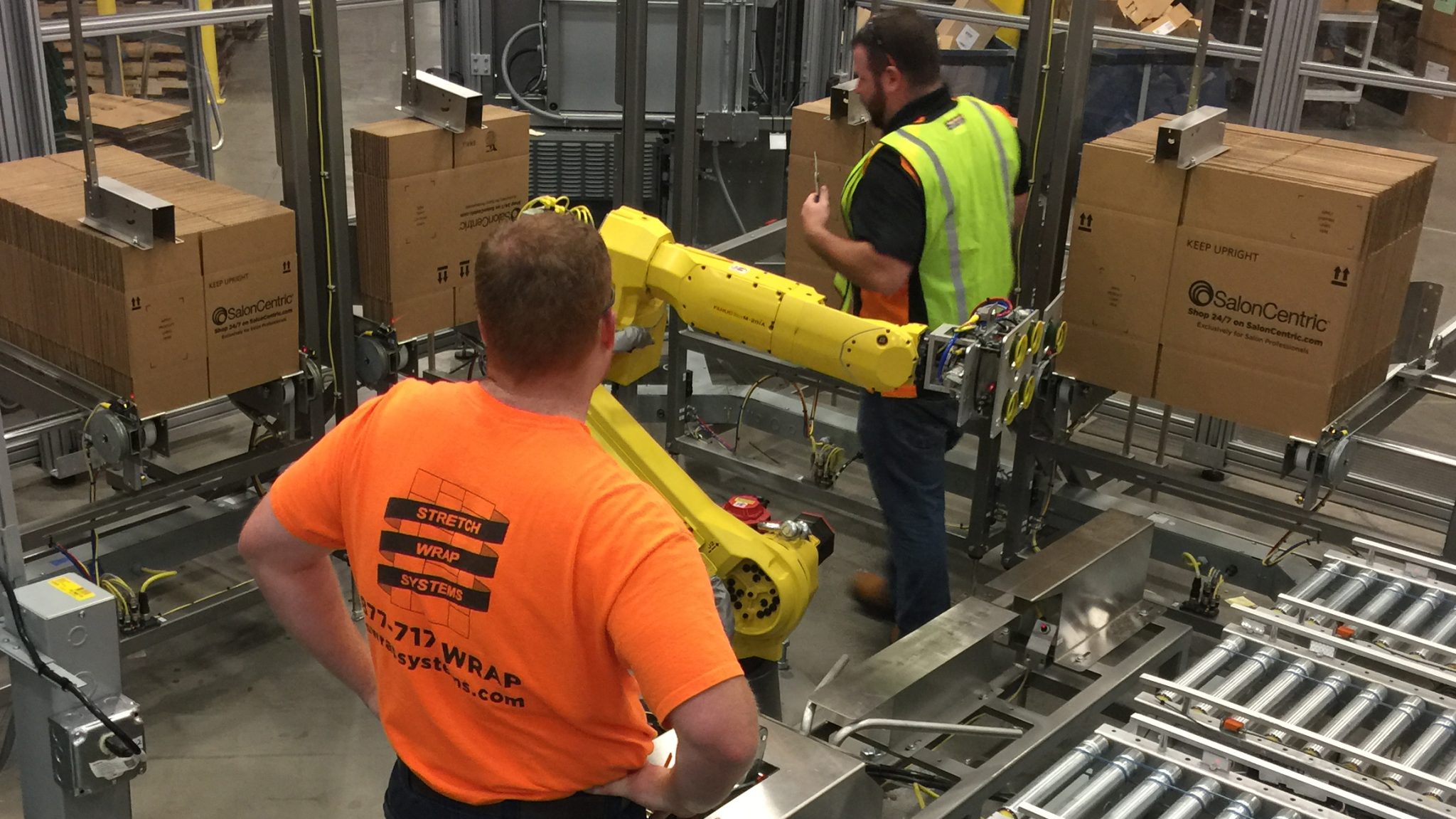 SWS Packaging - Stretch wrappers, strappers, palletizers, conveyors ...